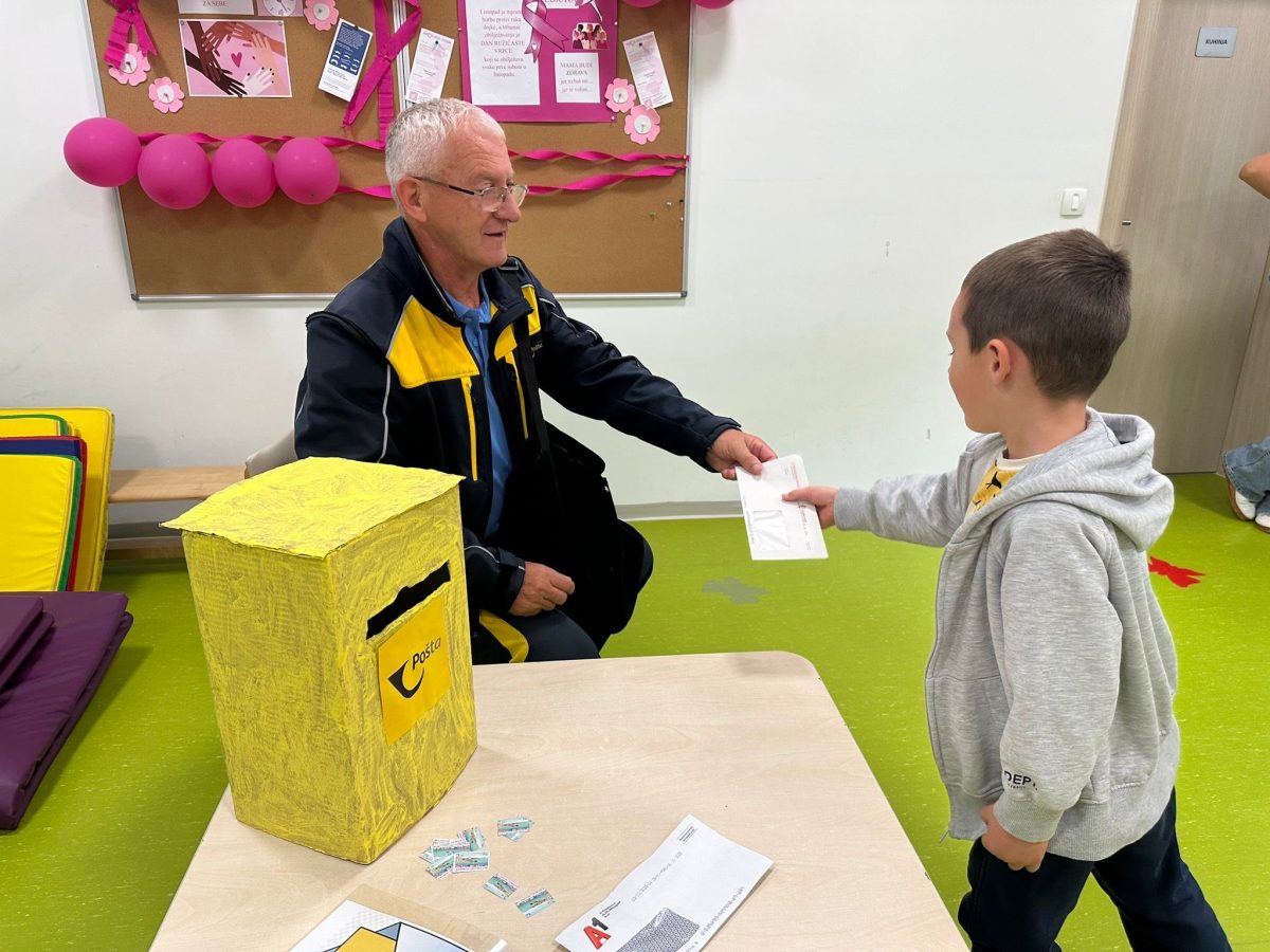 Dan Hrvatske pošte – Dječji vrtić Latica Garčin